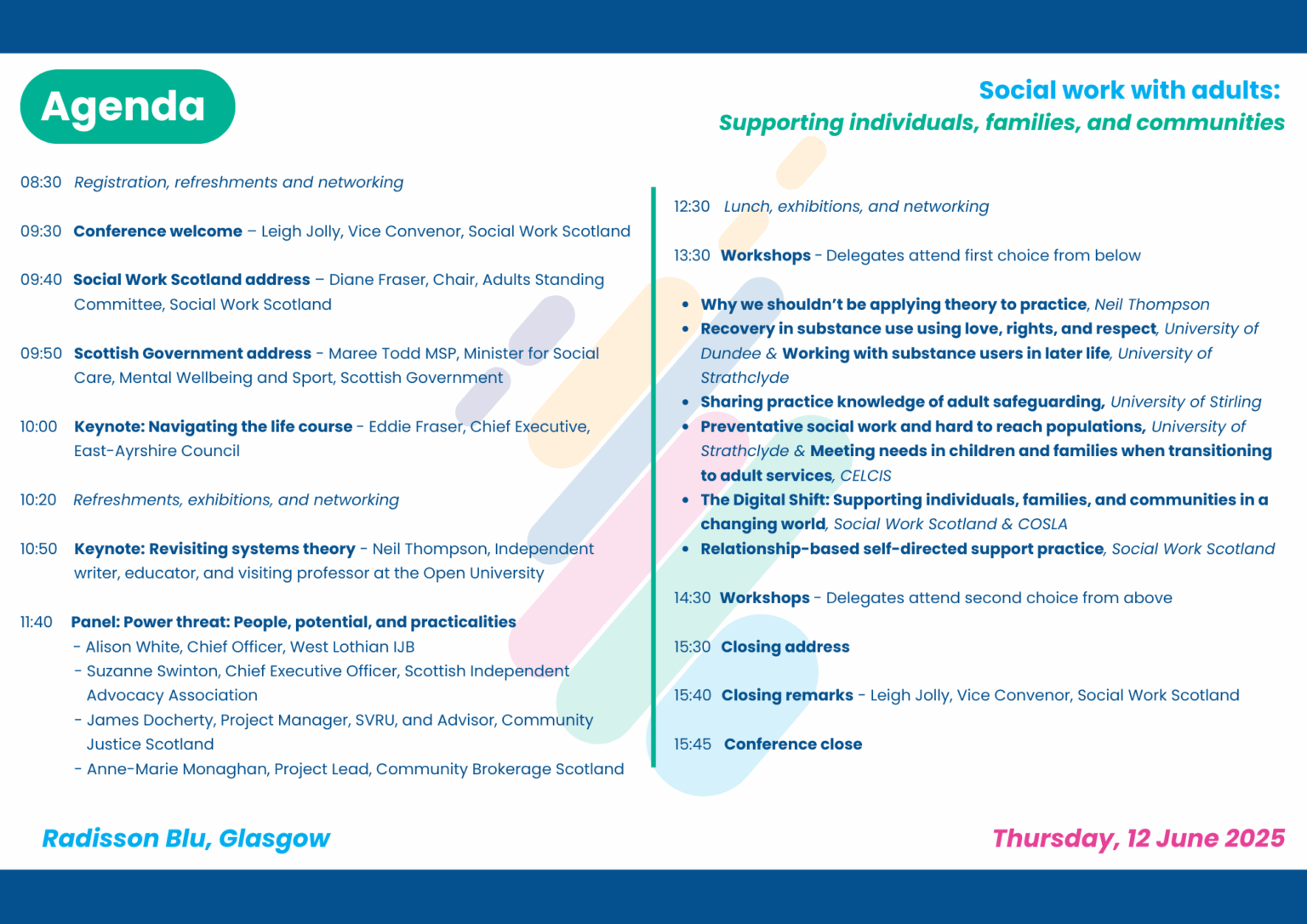 Adults Conference: Supporting individuals, families, and communities ...